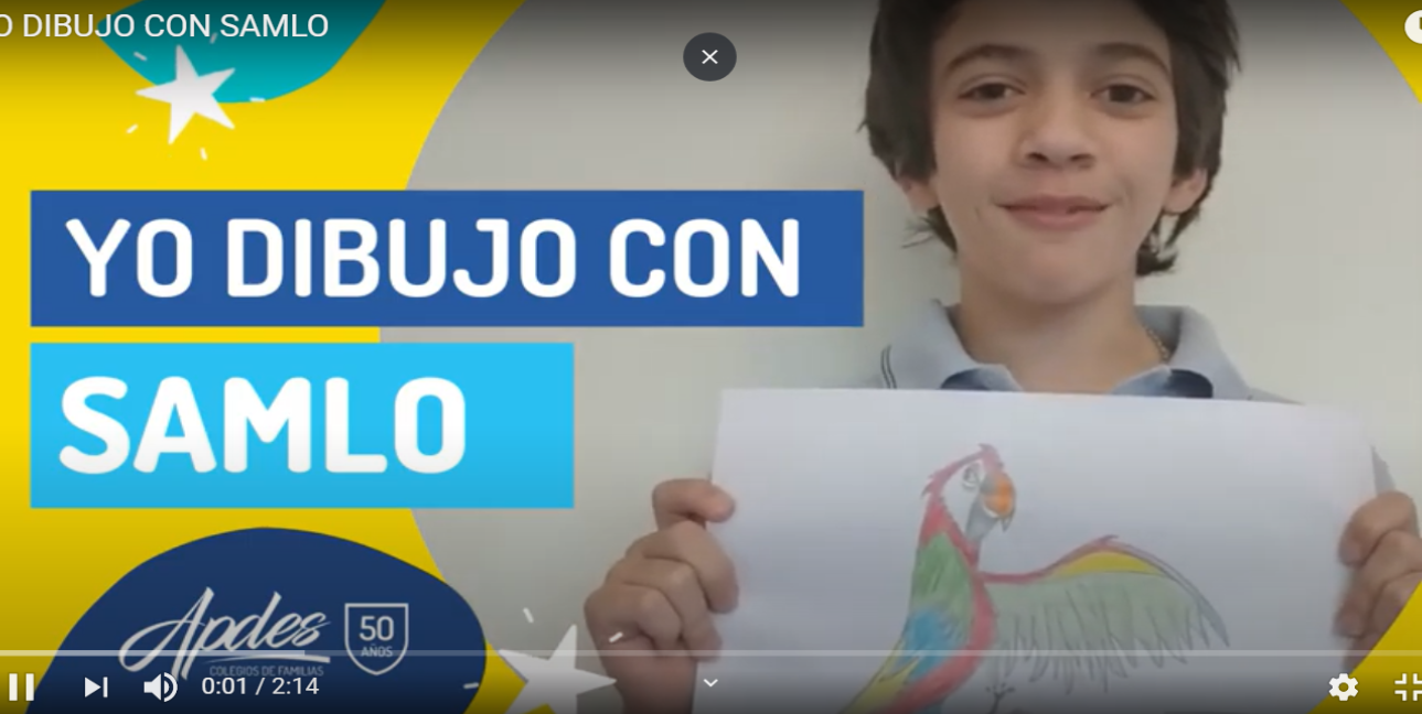 ¡Los Molinos dibuja con Samlo! - Colegio Bilingüe Los Molinos